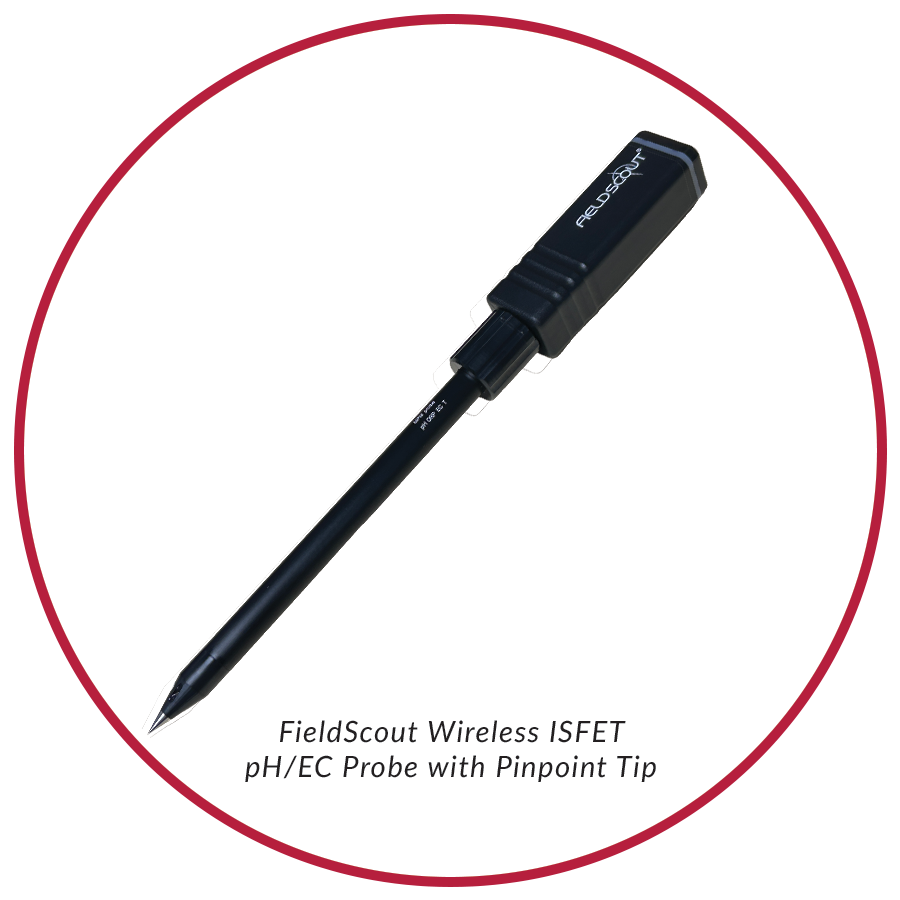 FieldScout Wireless ISFET pH/EC Probe - Pinpoint Tip