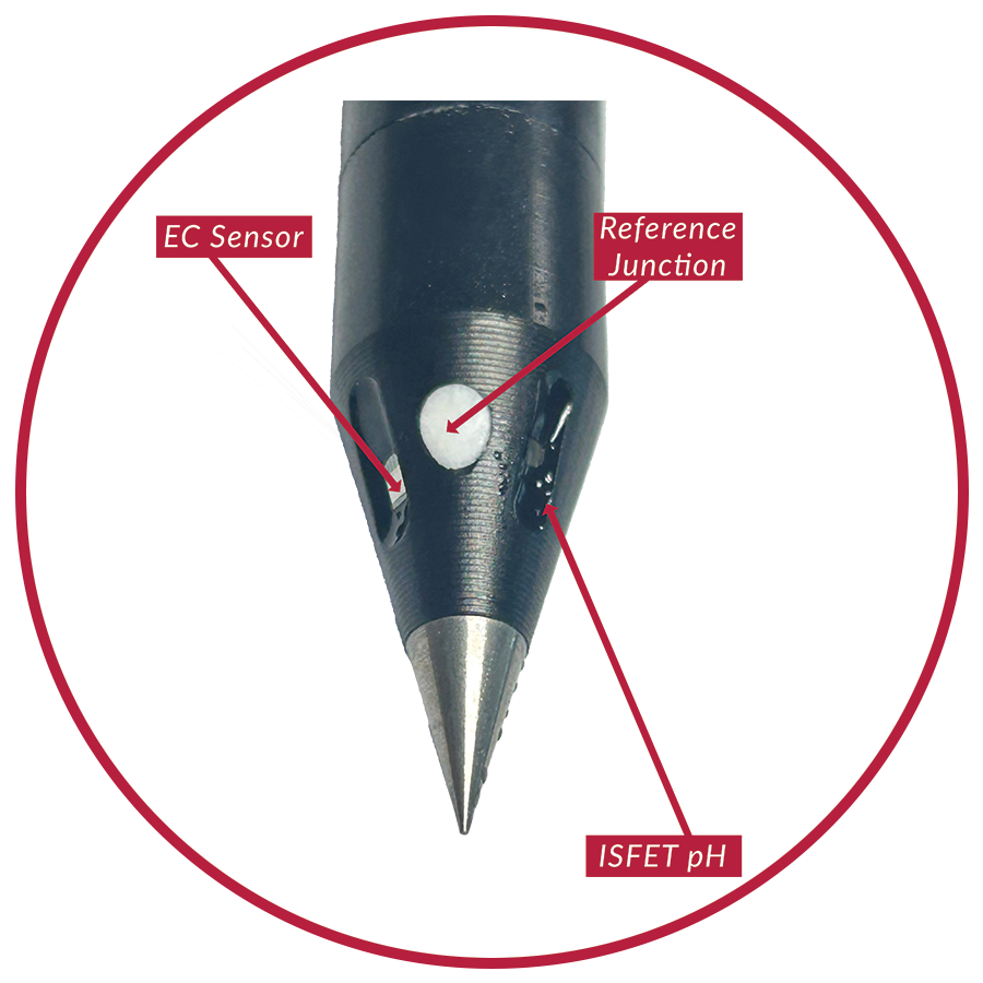 FieldScout Wireless ISFET pH/EC Probe - Pinpoint Tip