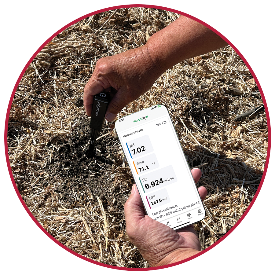 FieldScout Wireless ISFET pH/EC Probe - Pinpoint Tip