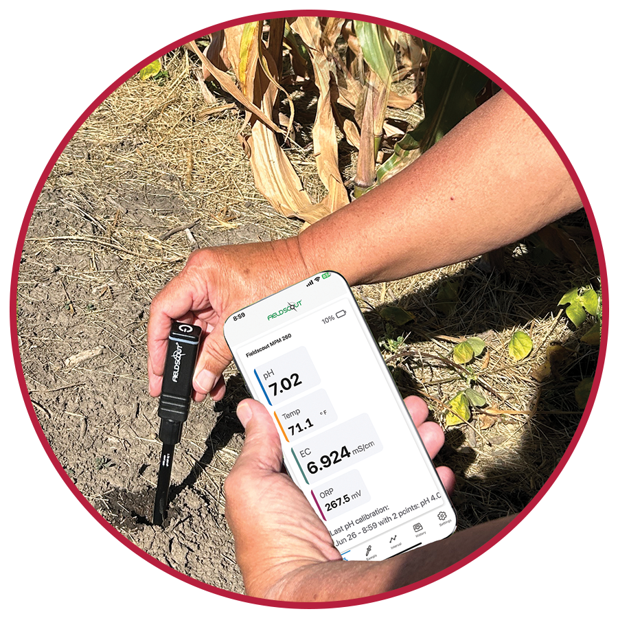 FieldScout Wireless ISFET pH/EC Probe - Pinpoint Tip