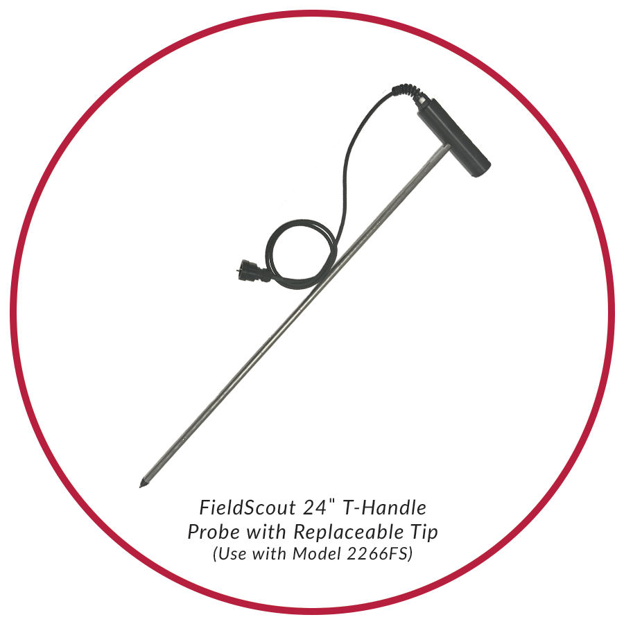 FieldScout Direct Soil EC Meter - 24" T-Handle Probe Replacement