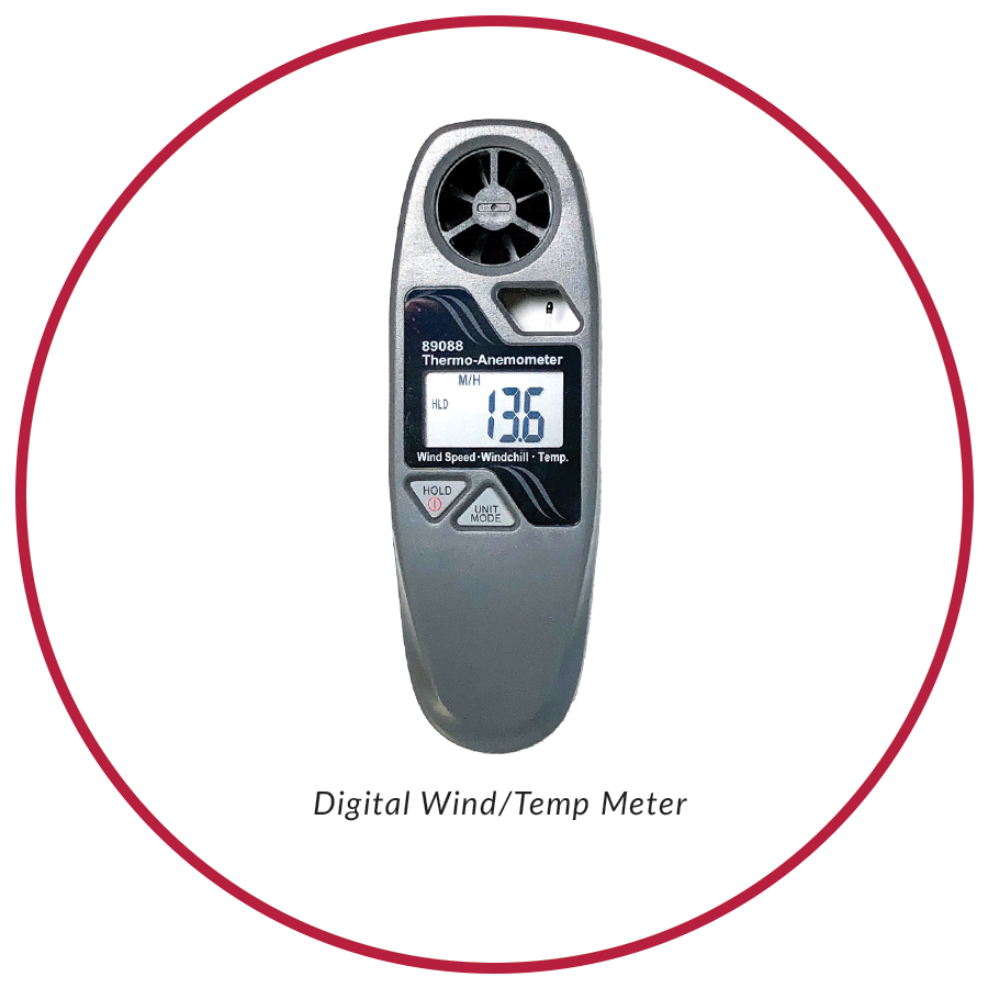 Digital Wind/Temp Meter