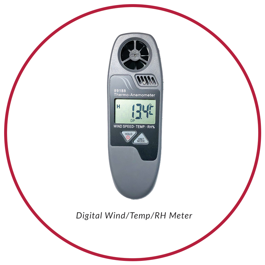 Digital Wind/Temp/RH Meter