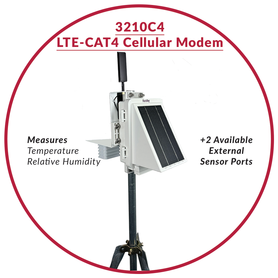 3000 Series - WatchDog Wireless Temp/RH Station (LTE-CAT4) (Temp, RH ...