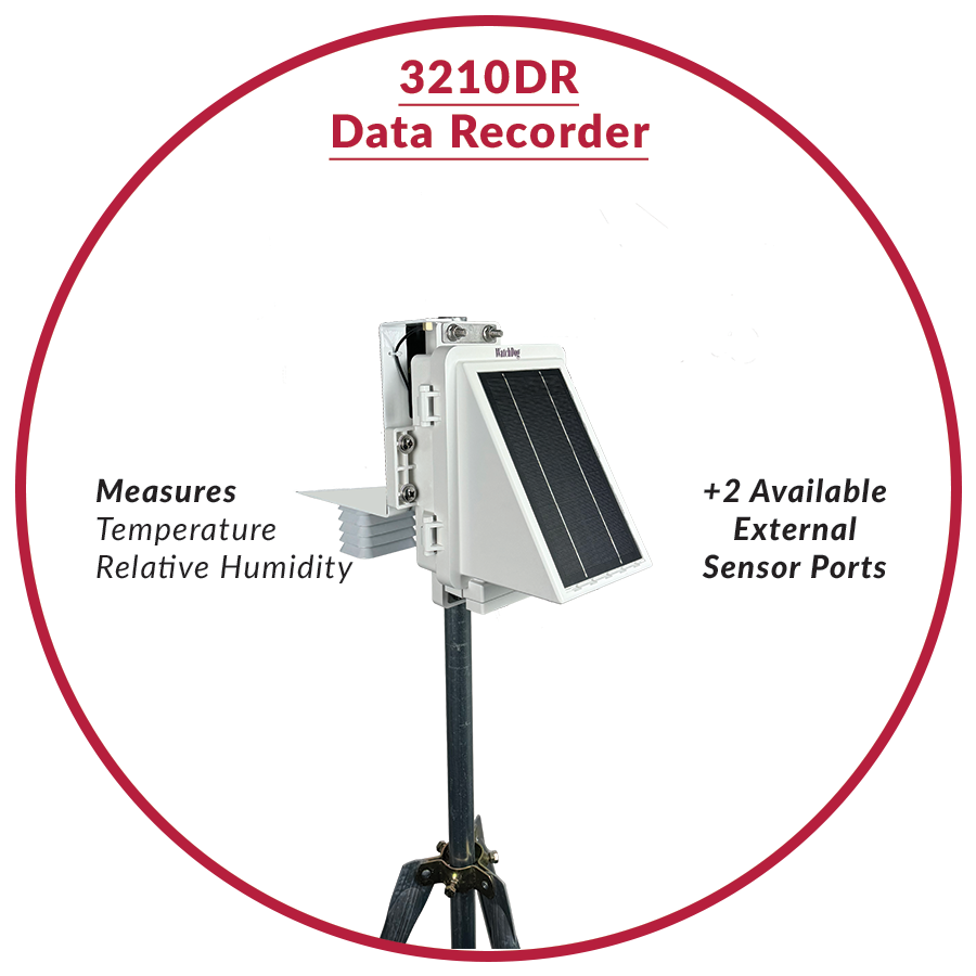 3000 Series - WatchDog Wireless Temp/RH Station (Data Recorder - No ...