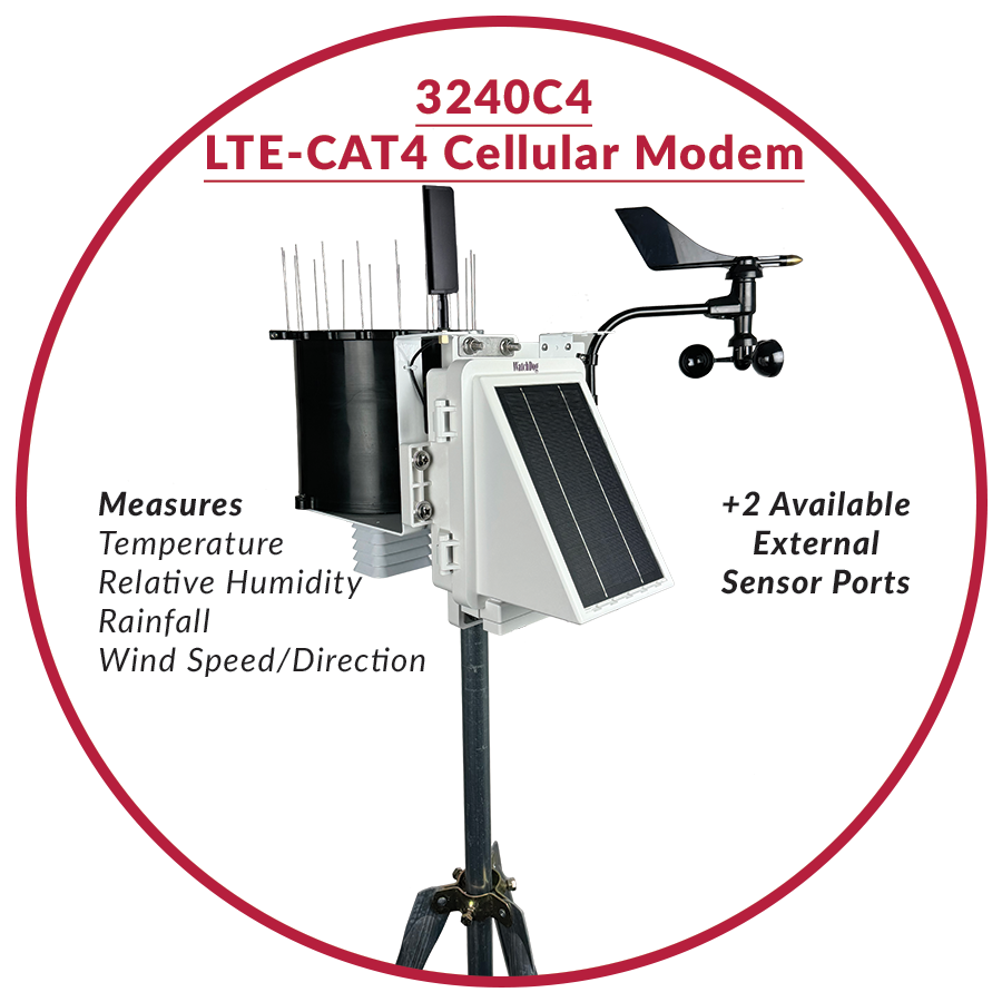 3000 Series - WatchDog Wireless Standard Weather Station (LTE-CAT4 ...
