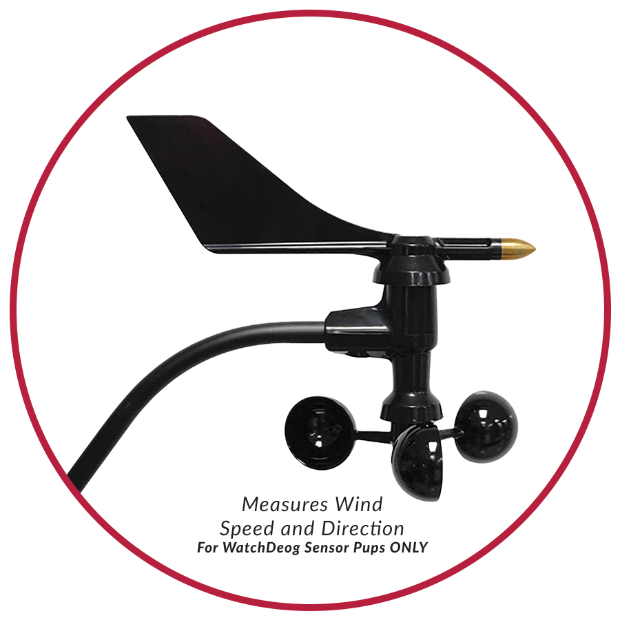 Digital Anemometer - Sensor Pups ONLY (40' Cable)