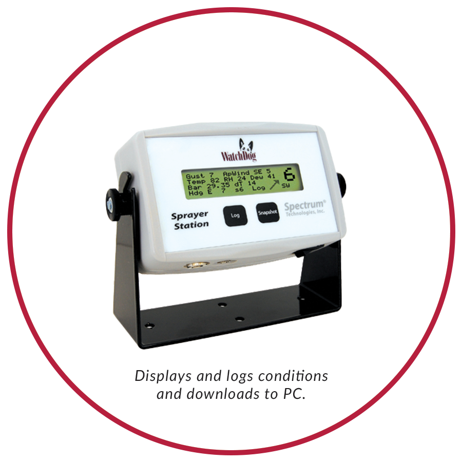 WatchDog Sprayer Station Console