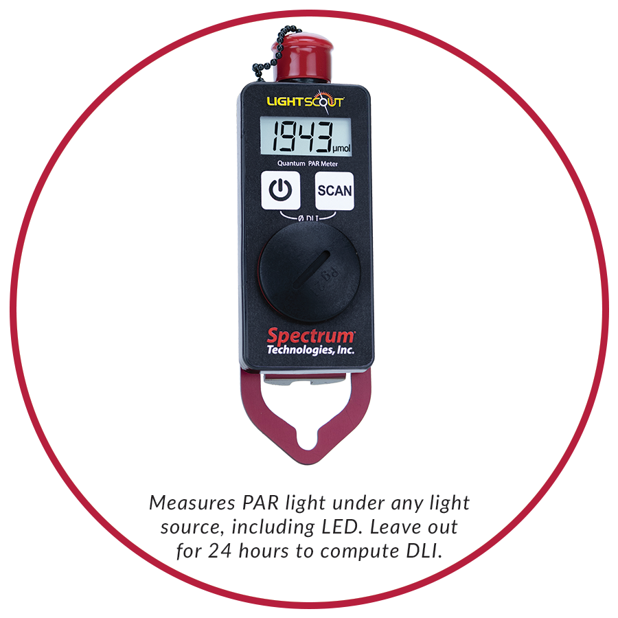 LightScout Quantum (PAR)/DLI Meter