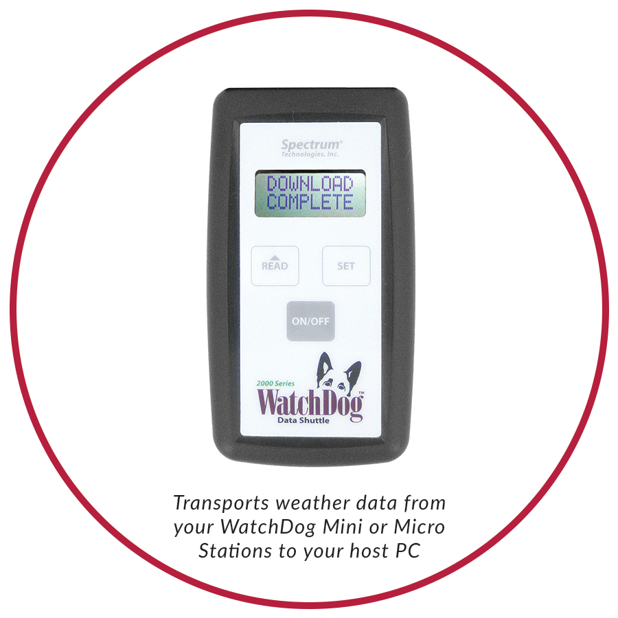 WatchDog Data Shuttle - 1000/2000 Series Stations