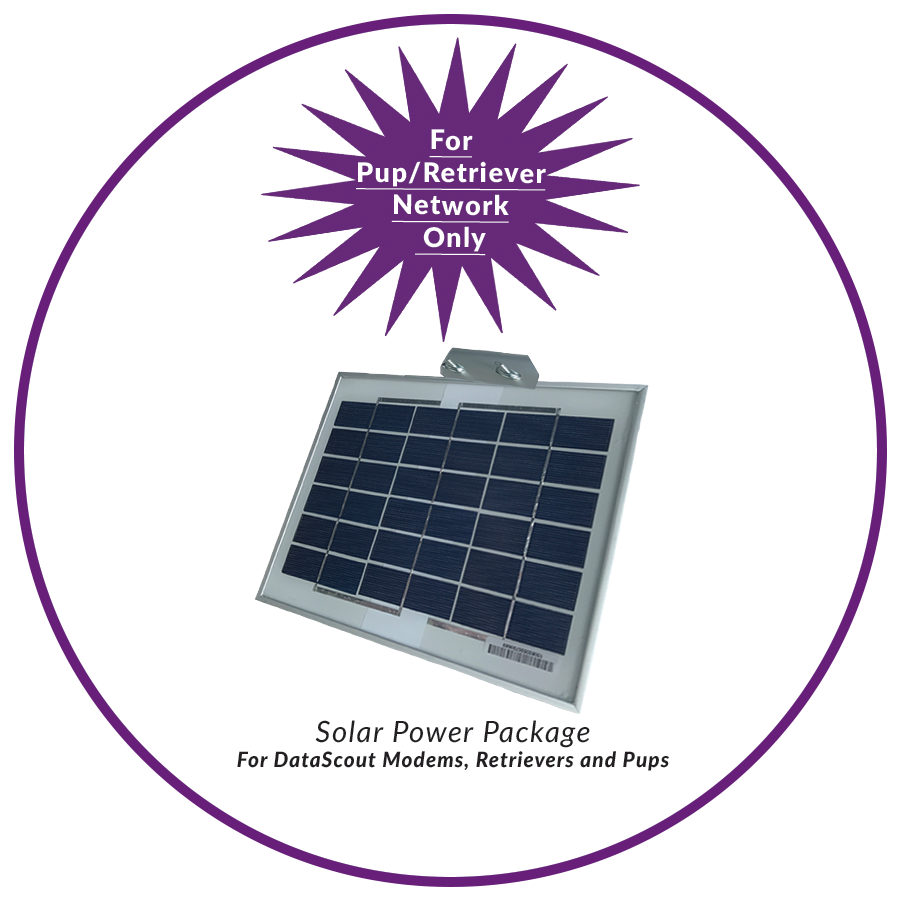 Solar Power Package - DataScout Modems/Retrievers/Pups